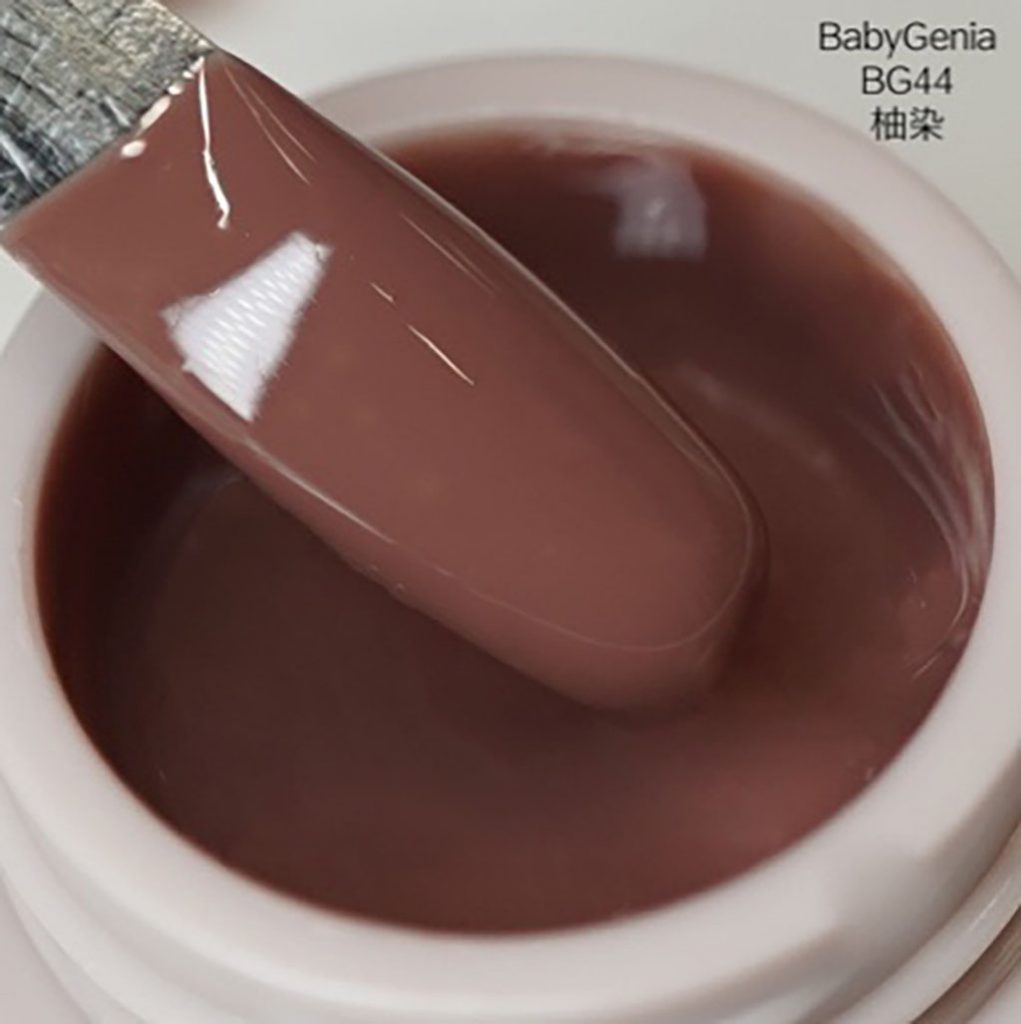 BabyGenia 甜顏系列 美甲罐裝色膠 BG37/BG38/BG39/BG40/BG41/BG42/BG43/BG44/BG45/BG46/BG47/BG48 - C&CHAT LED光固美睫