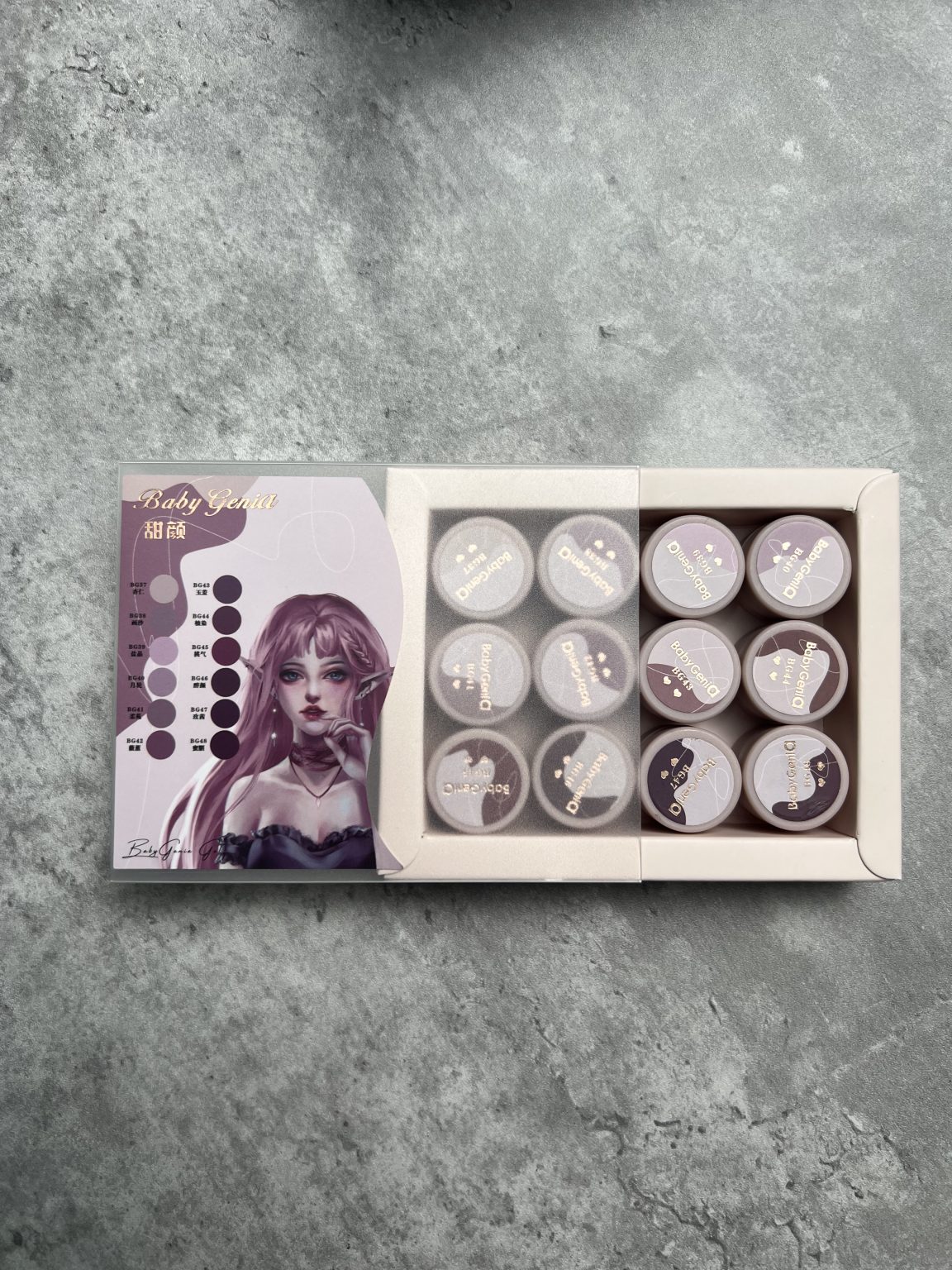 BabyGenia 6色/12色MINI套組 容量2g 共150色 - C&CHAT LED光固美睫